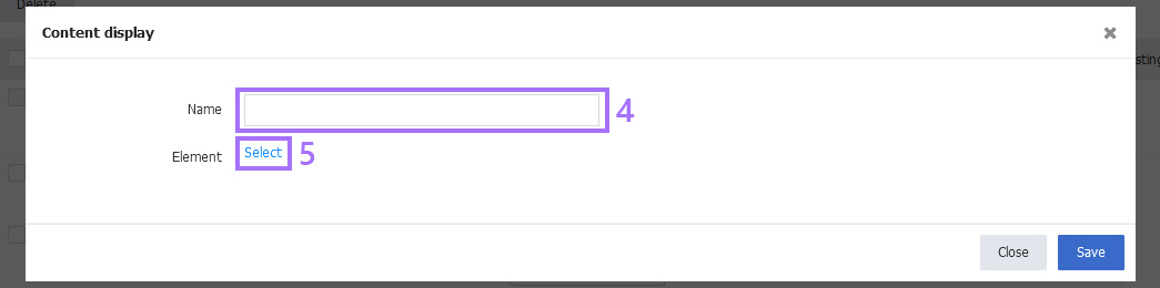 Content display - PushAuction