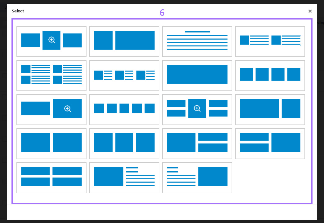 Content display - PushAuction